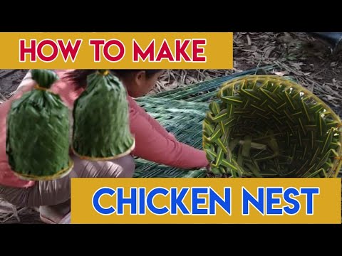 HOW TO MAKE CHICKEN NEST (ITLOGAN NG MANOK) | Ghi Vlogs🏳️‍🌈🇵🇭61 - YouTube