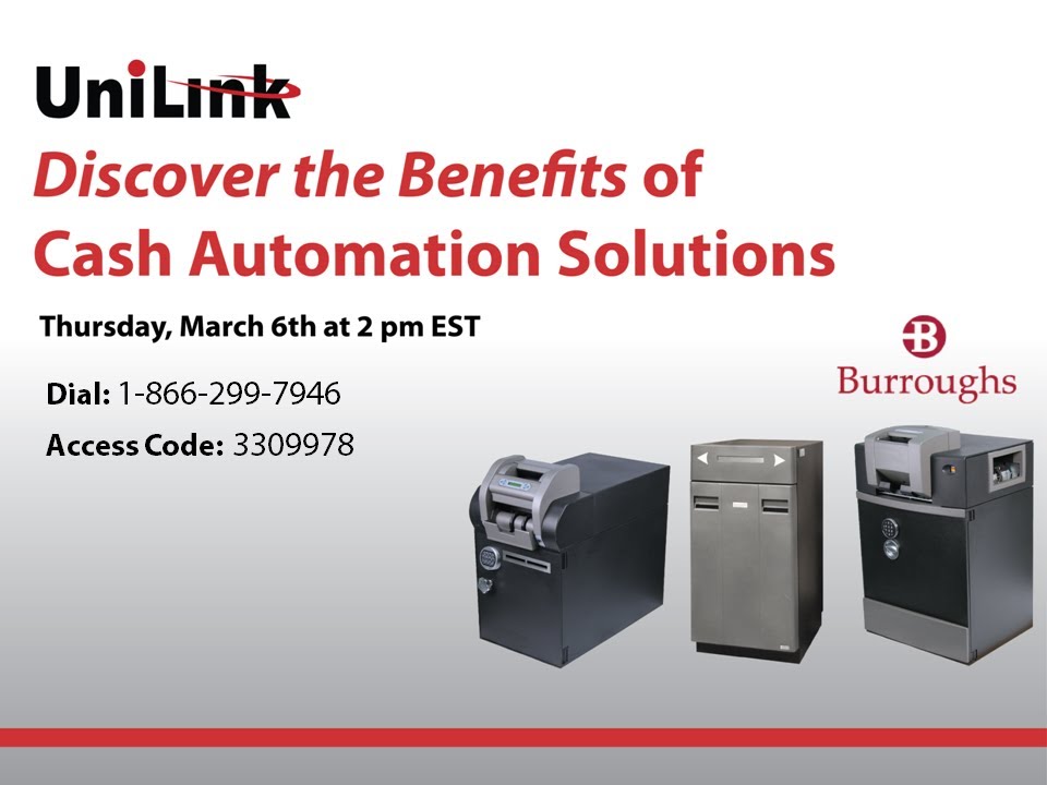 Benefits Of Cash Automation at Unilink Inc. - YouTube