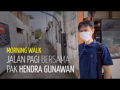 Jalan Pagi Bersama Pak Prof Hendra Gunawan, Guru Besar Matematika FMIPA ...