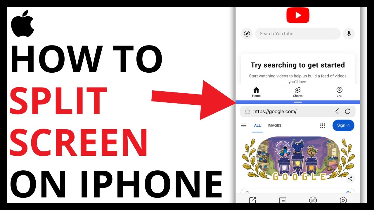 How to Split Screen on iPhone [QUICK GUIDE] - YouTube