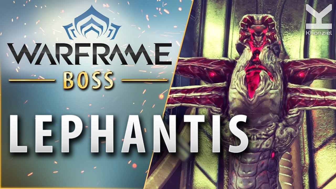 Warframe - Boss - Lephantis - Orokin Derelict - YouTube