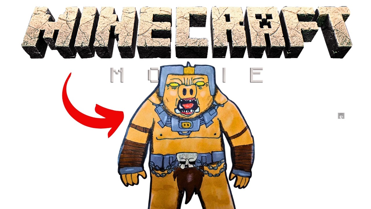 Como DIBUJAR al GENERAL CHUNGUS de MINECRAFT la PELICULA / How to DRAW ...