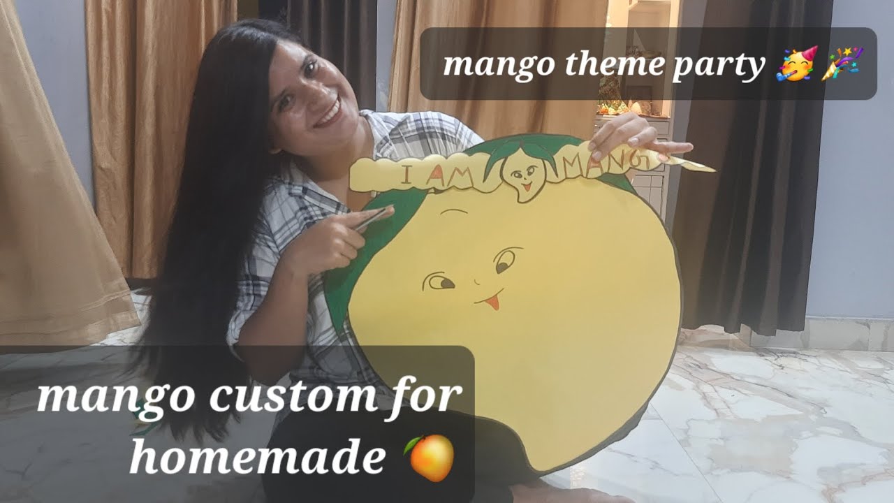 mango fancy dress!!how to make mango dress #fruit fancy dress# ...