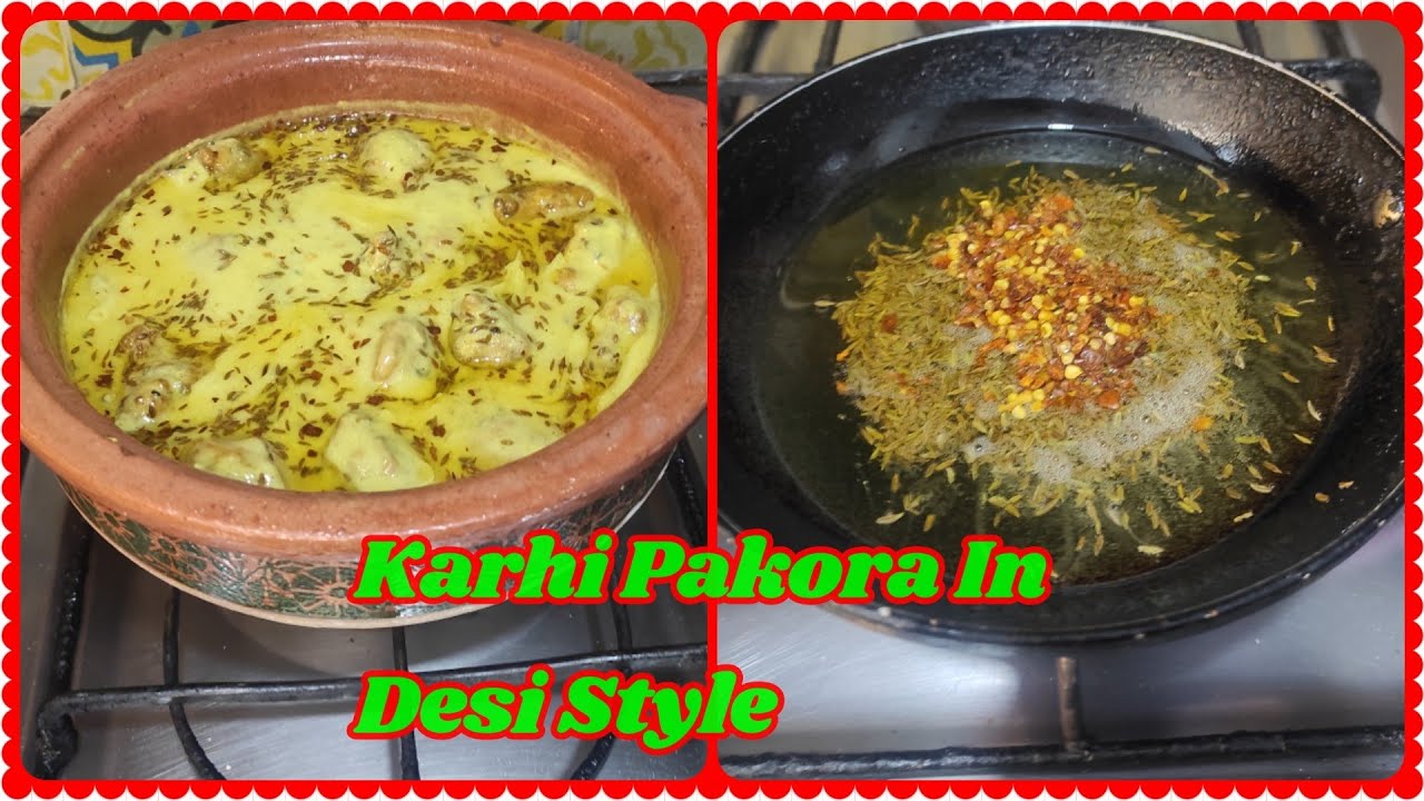 Karahi Pakora In Desi Style || Easy Karahi Pakora Recipe || Umme taqi ...