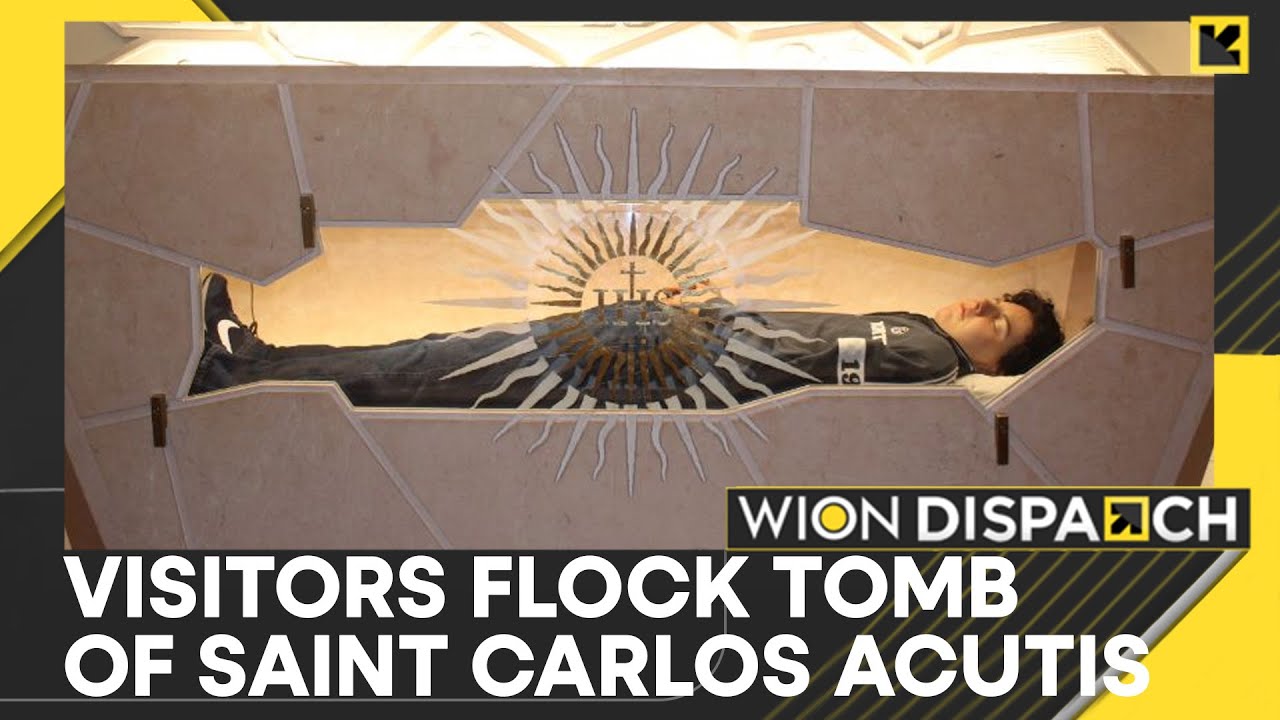 Visitors flock to tomb of first 'Millennial' Saint Carlo Acutis | World ...