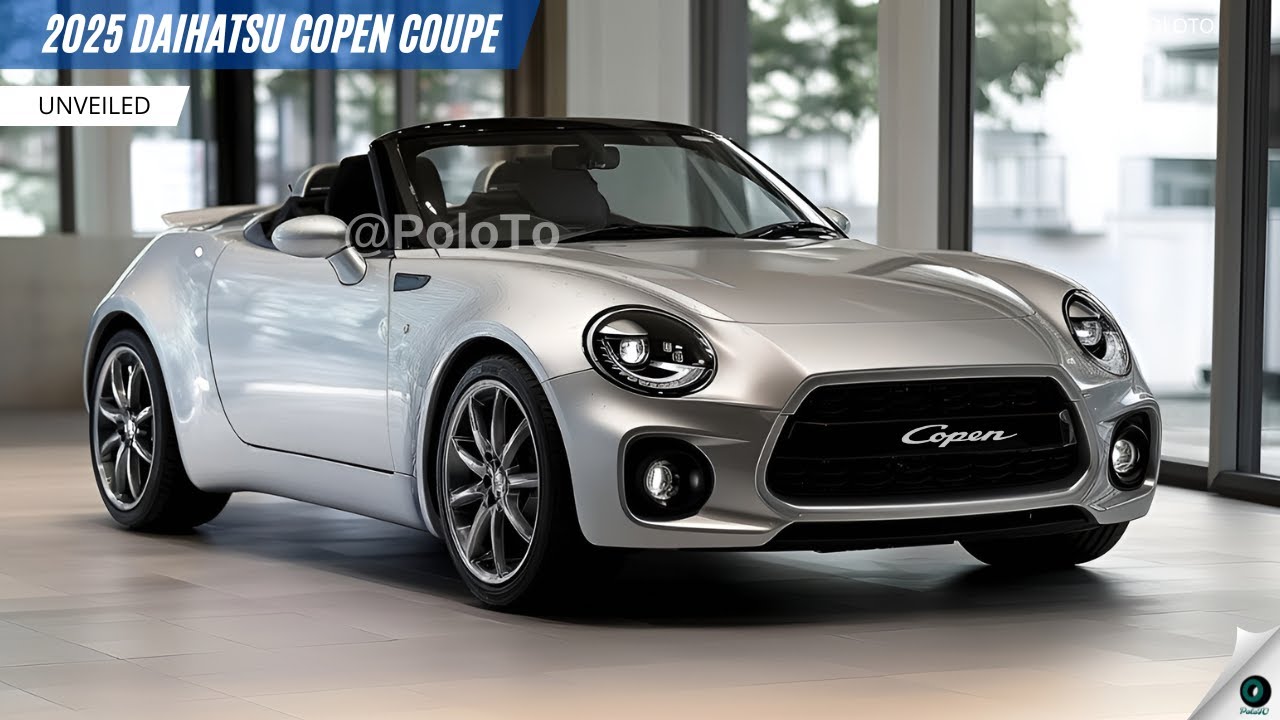 2025 Daihatsu Copen Coupe Unveiled - The legendary small sports car ...
