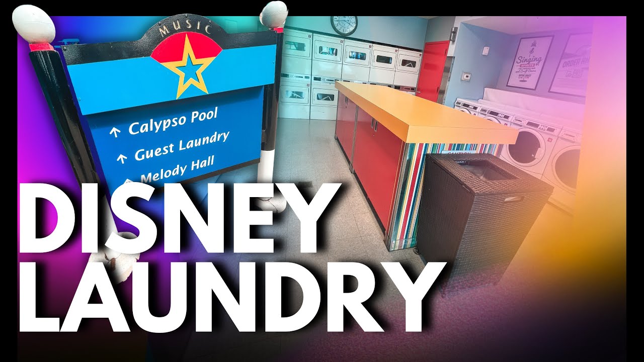 Doing Laundry at Disney's All-Star Music Resort | Tips for Doing ...