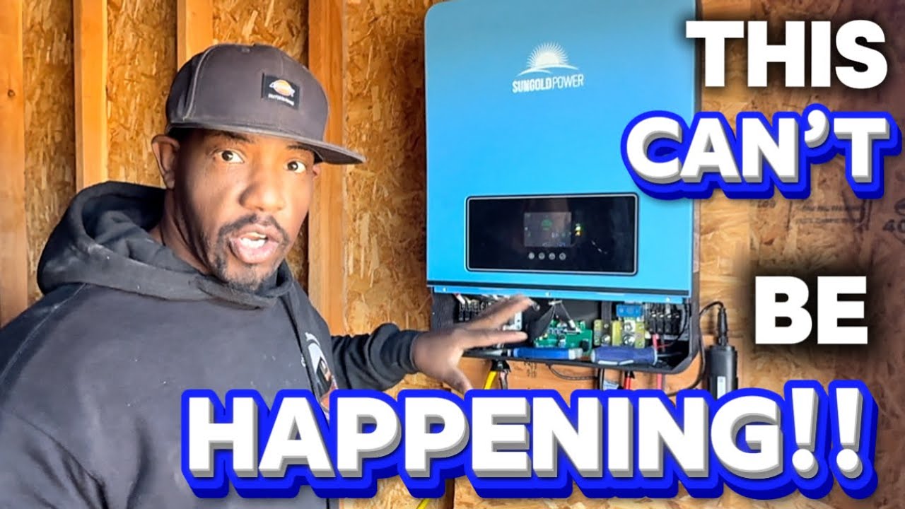 POWER FAILURE ON THE OFF GRID HOMESTEAD!! WHEN IT RAINS IT POURS! - YouTube