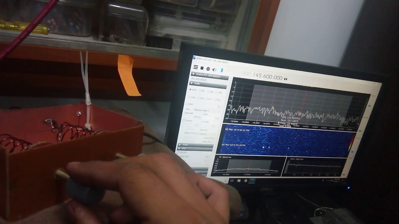 VHF LOW LOSS HELICAL BAND-PASS FILTER DEMO BY VU2UUU - YouTube