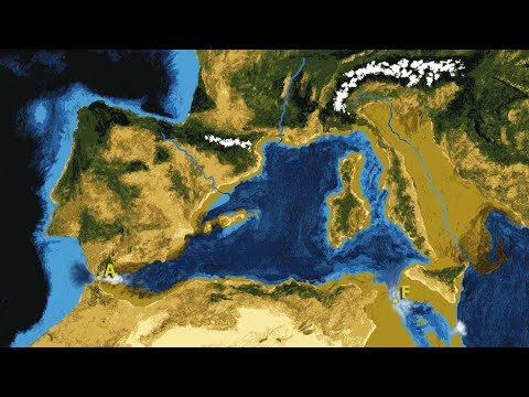 Zbulohet arsyeja pse u tha Deti Mesdhe 6 milionë vite më parë - YouTube