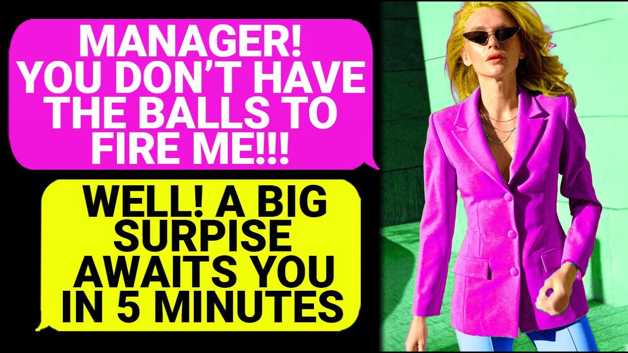 She Thinks She Can Do Anything Because She's Irreplaceable, But Manager ...