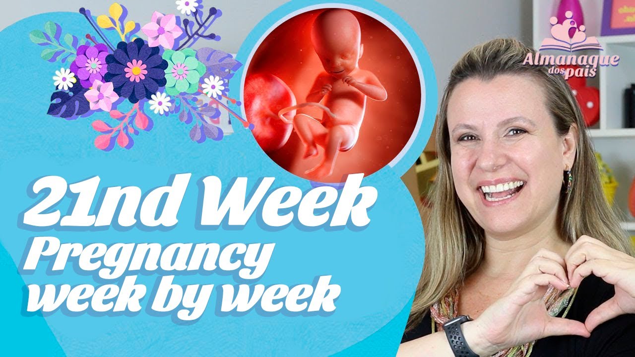 21ST WEEK OF PREGNANCY | Baby Video, Fetus Size and Belly Size | 2ND ...