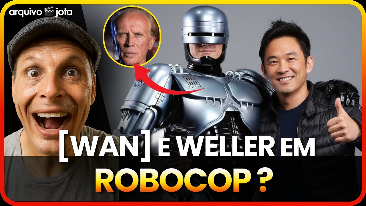 ROBOCOP VOLTOU? James Wan, Peter Weller e o Segredo da OCP na Nova ...