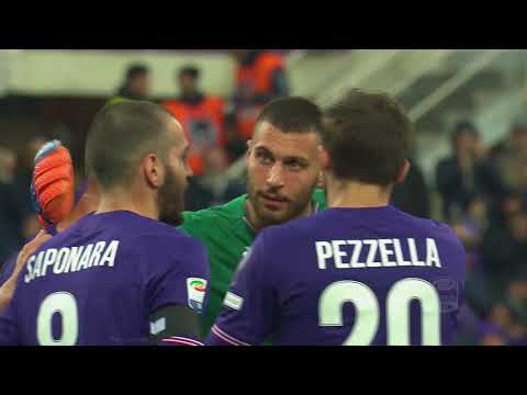 Il gol di Victor Hugo - Fiorentina - Benevento 1-0 - Giornata 28 - Serie A TIM 2017/18