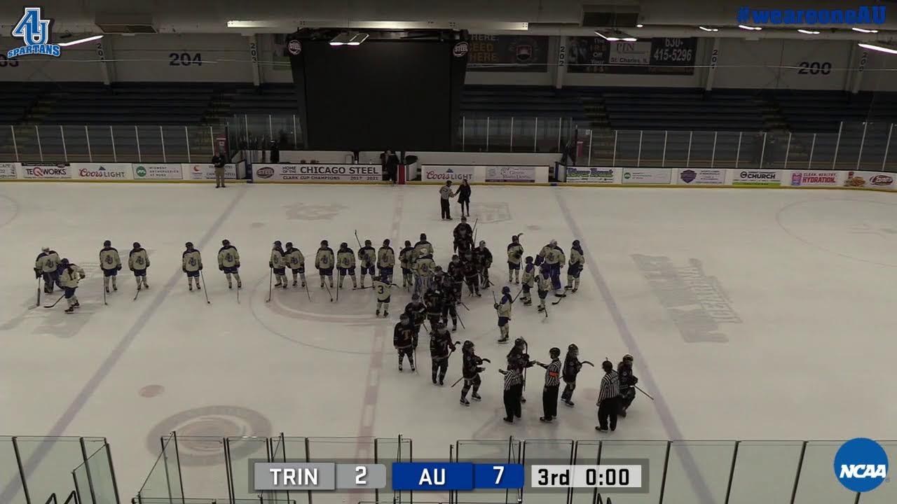 Women's Hockey vs. Trine University - YouTube