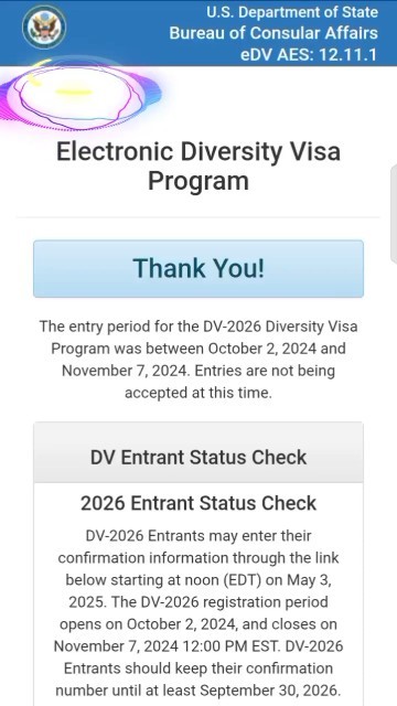 How to Check Visa Dv Lottery Results, Get back Lost or Forgotten ...