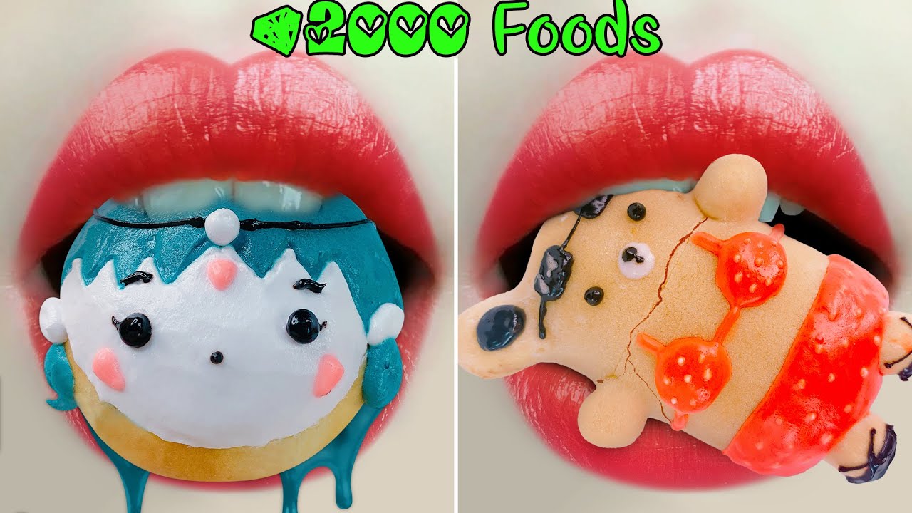 Eating ASMR Video with +2000 Foods | Let's Eat What You Want! #yummy # ...