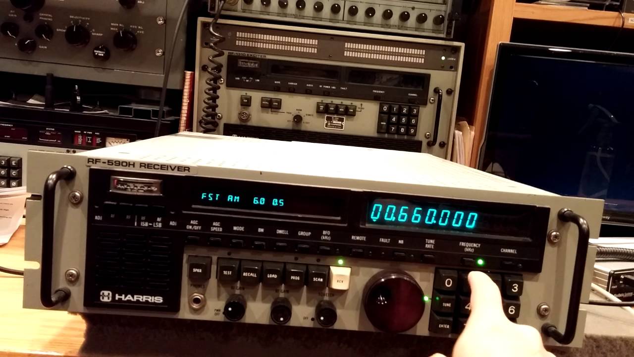 Harris RF-590H Premium Receiver - YouTube