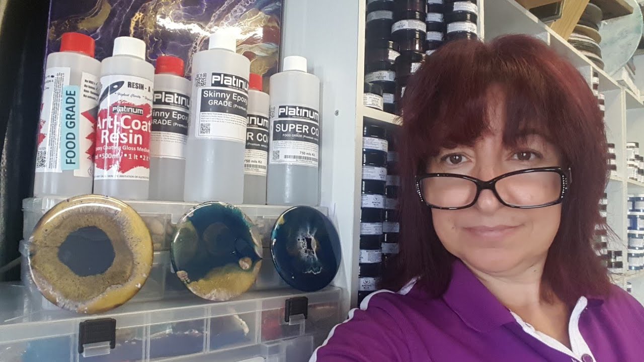 Presenting Platinum Resin part 2 / color sustainability, heat ...