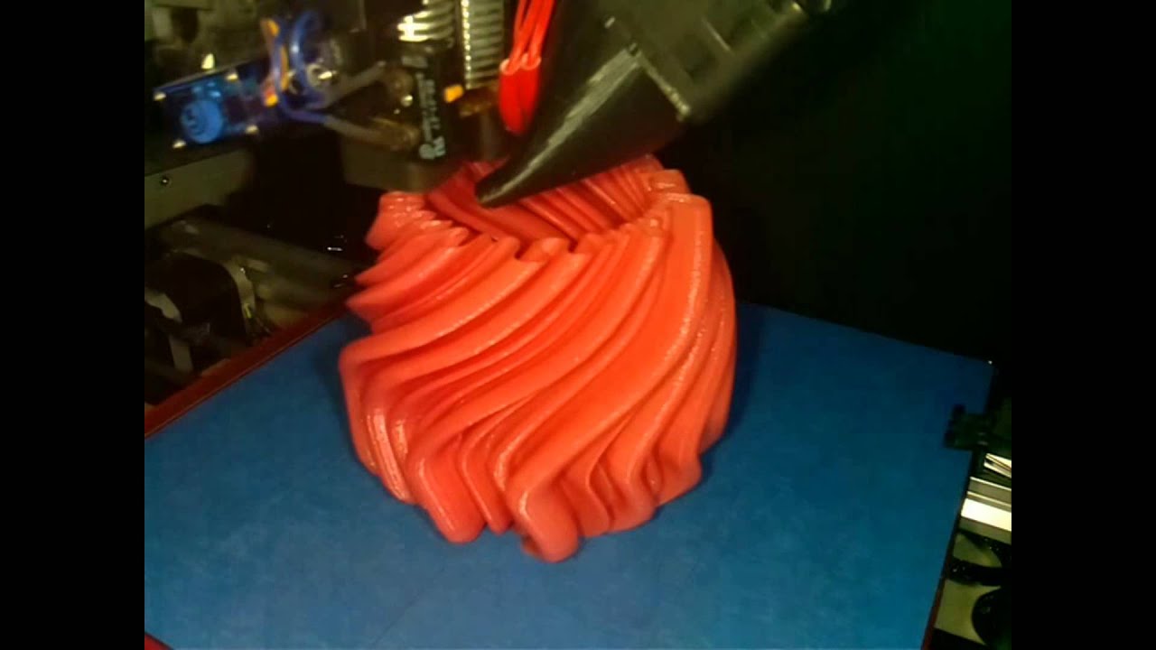 Flux Vase Print - Time Lapse - YouTube