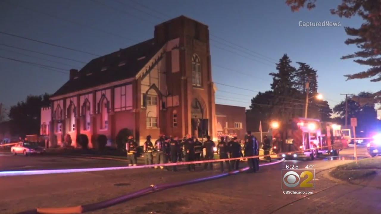 Crown Point Apartment Fire Sends Two to Hospital - YouTube