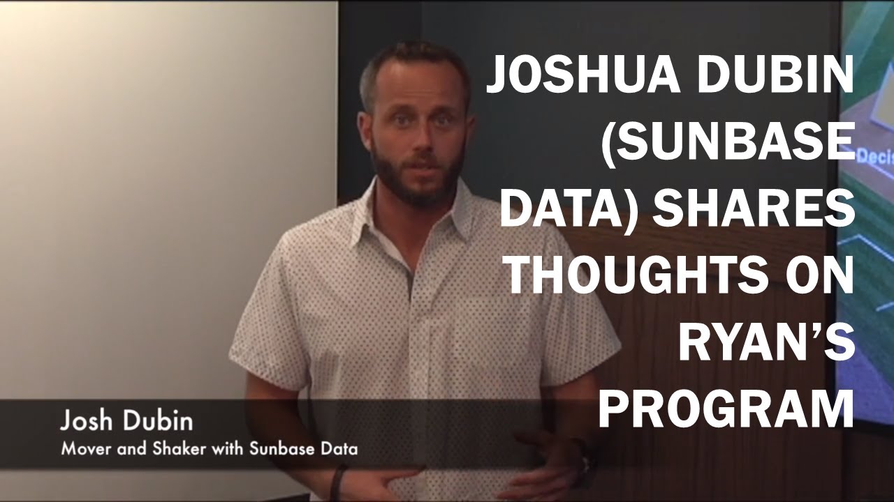 Review for Sales Tranformation Group (STG) with Josh Dubin from Sunbase ...