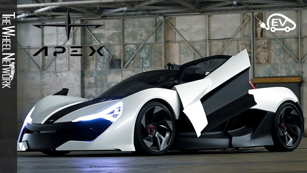 The new Apex AP-0 EV sports car - YouTube