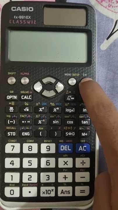 How to convert pascal to atm in casio 991ex calculator #calculatorhacks ...