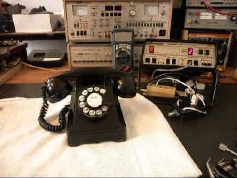 Western Electric 302 Rotary Desk Telephone Repair  www.A1-Telephone.com  618-235-6959