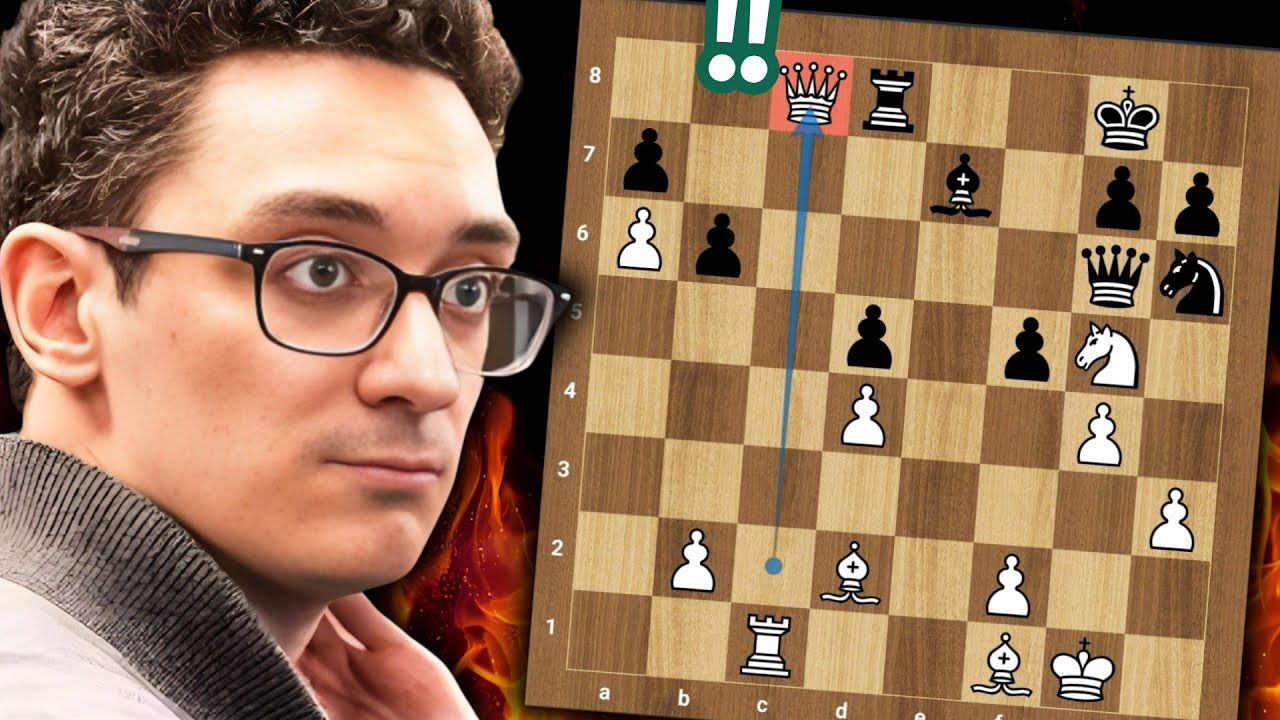 ¡CARUANA SACRIFICA SU DAMA 4 VECES🤯💥! | Caruana vs. Le | (Saint Louis ...