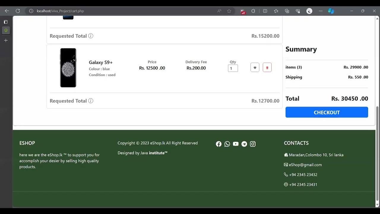 Task 28 - Program the cart page including product adding and viewing process. - YouTube