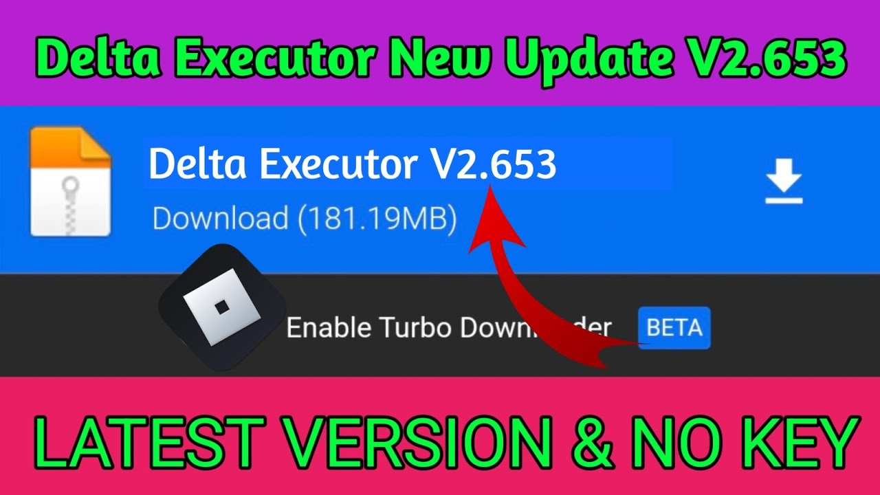 Delta Executor New Update V2.653 (LATEST VERSION & NO KEY) - YouTube