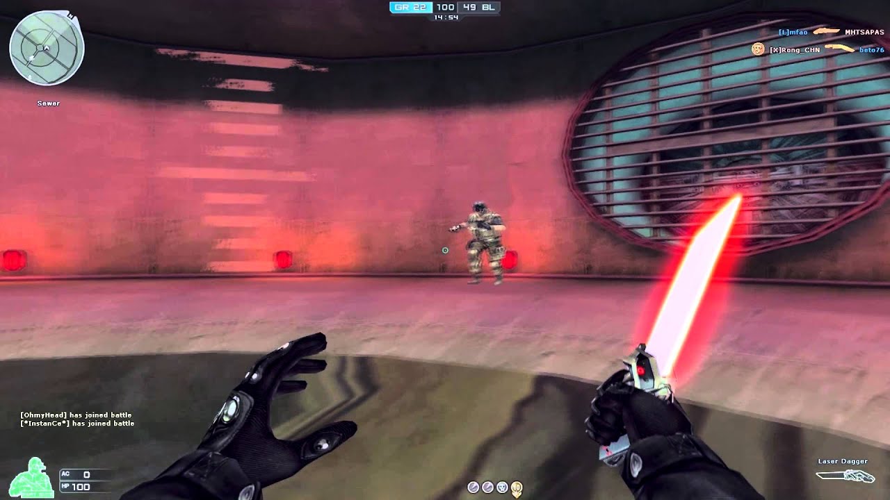 Crossfire Laser Dagger Review & Gameplay - YouTube