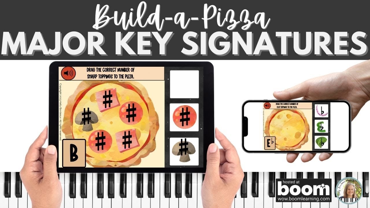 Major Key Signatures Boom™️ Cards Game - How Many Sharps or Flats ...
