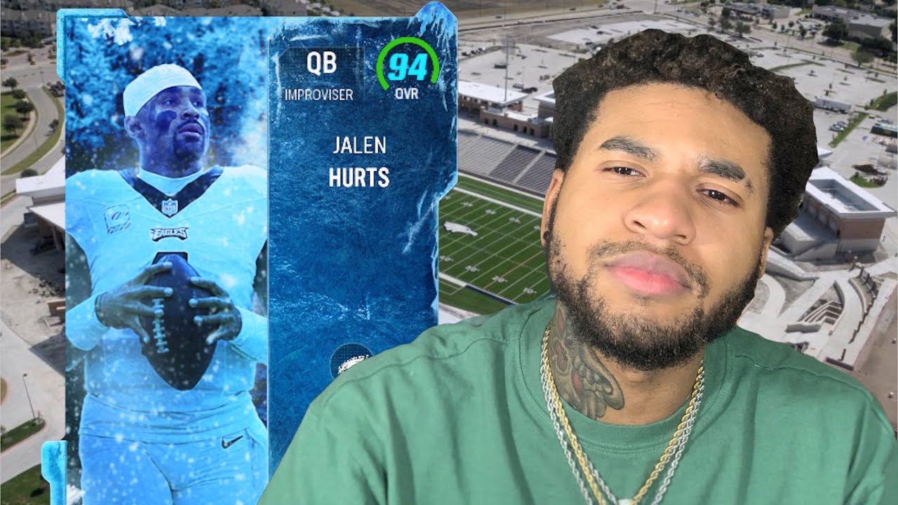 The Worst QB In MUT 24 94 OVR Jalen Hurts 50 Out Of 50 Eagles Theme