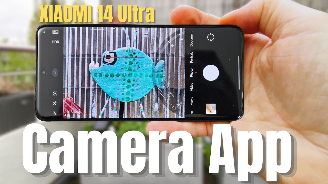 Xiaomi 14 Ultra Camera App Deep Dive: More Camera Than Smartphone - YouTube