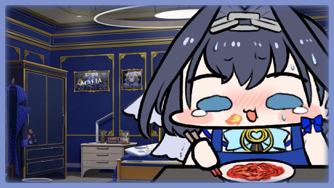 KRONII Eats Spicy Noodle After Surgery【Hololive Clip / Eng Sub】 - YouTube