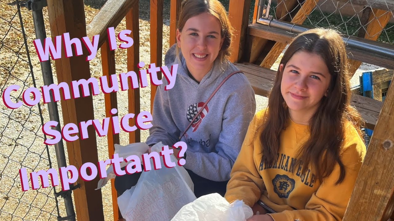 Why Is Community Service So Important To You? - YouTube