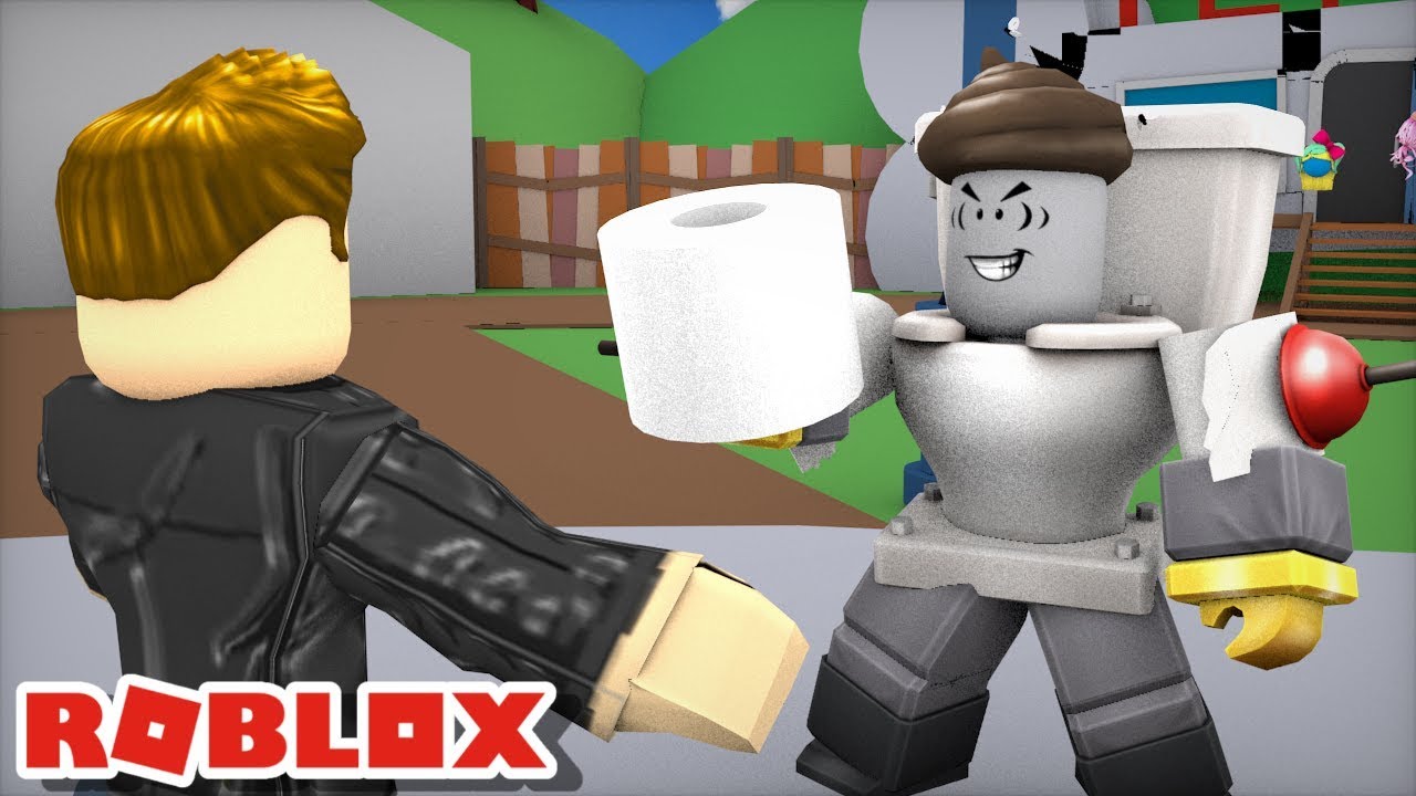 giving people TOILET PAPER in ROBLOX - YouTube