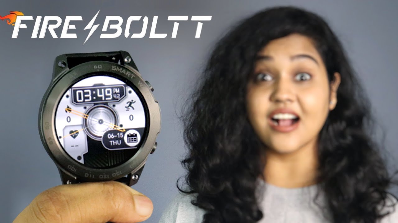 Fire-Boltt Dagger Luxe Smartwatch - Super AMOLED Display, IP68, Metal ...