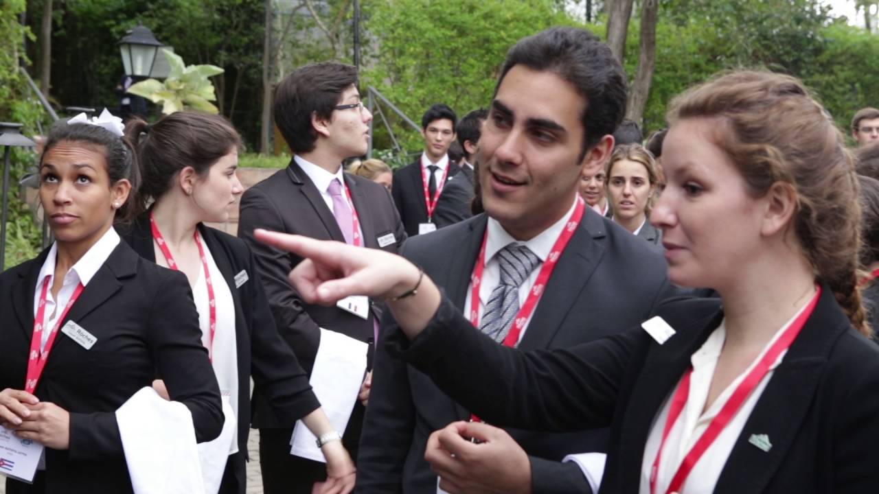 Les Roches Marbella Students Host UNWTO - YouTube