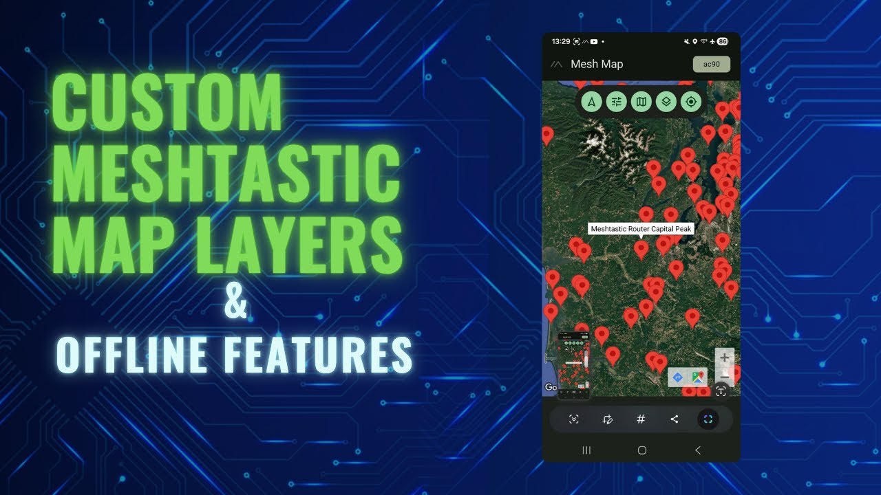 Custom Meshtastic Map Layers | Offline Maps? - YouTube