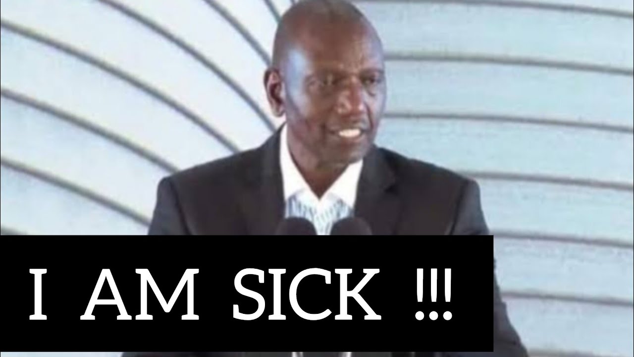 Panic as Ruto confirms he is sick - YouTube