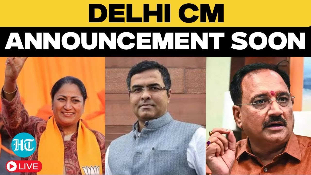 Delhi CM News LIVE: Who Will Become Delhi's CM? BJP To Make ...