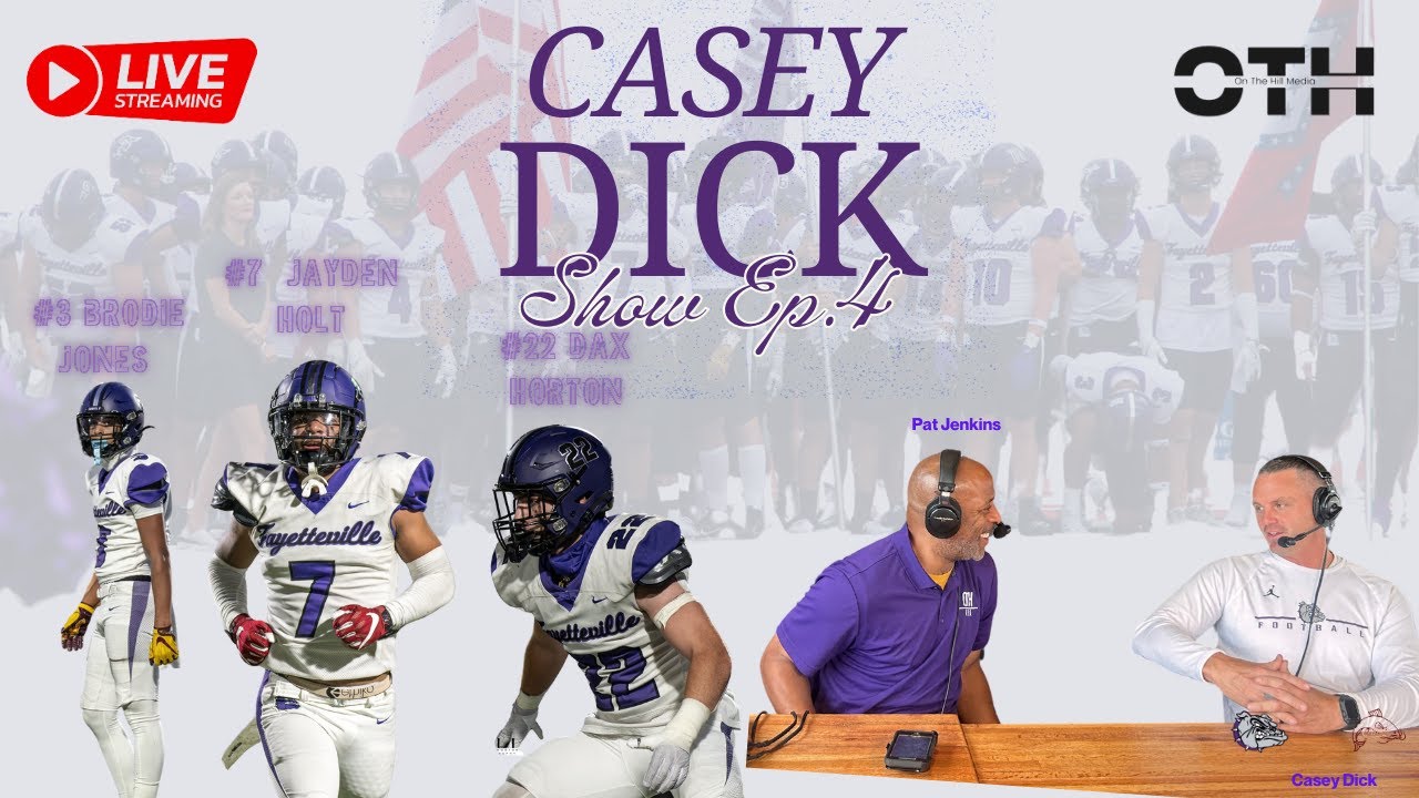 Casey Dick Show Ep.4 Feat. Sr LB Dax Horton, Sr LB Jadon Holt, and Jr ...