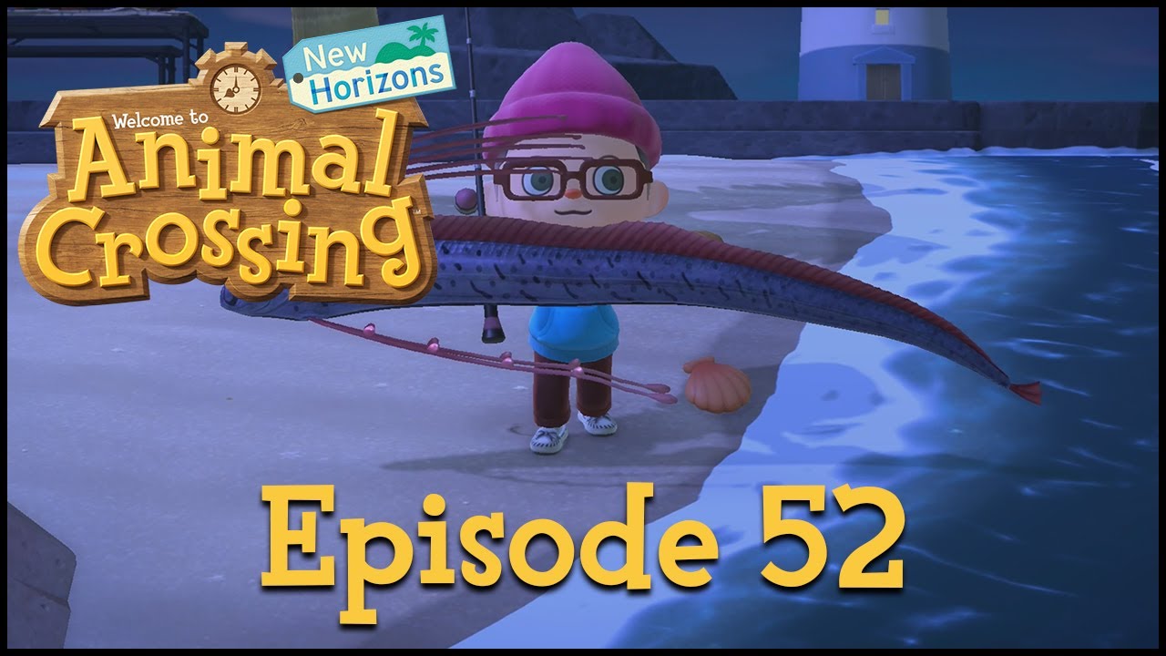 Let's Play Animal Crossing: New Horizons - Episode 52: "Fish in a ...