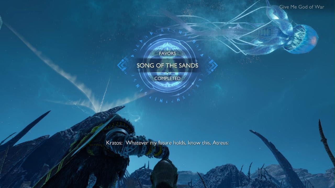 God of War Ragnarök Kratos Sacrifice For Atreus Future - YouTube