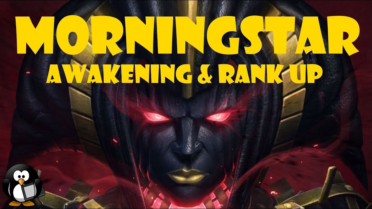 Morningstar 4 Star Awakening and Rank Up - Marvel Contest of Champions ...
