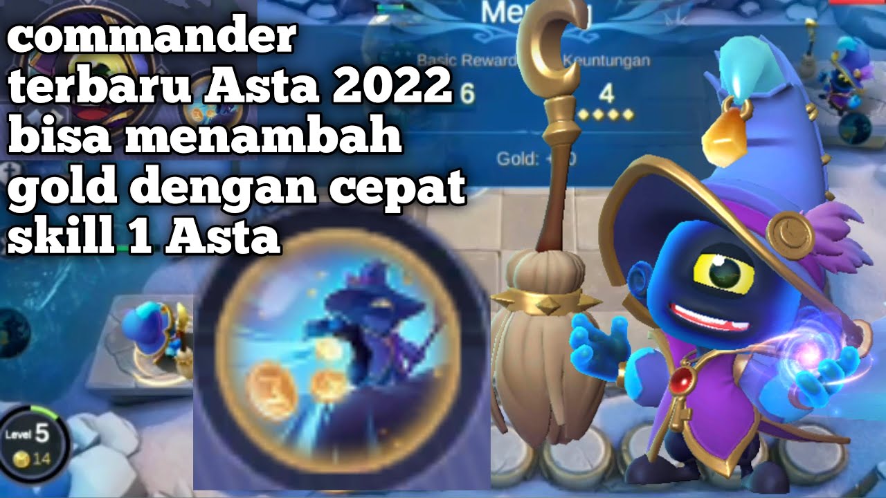 CARA MENGGUNAKAN COMMANDER ASTA | SKILL 1 ASTRAL BLESSING _ GOLD ...