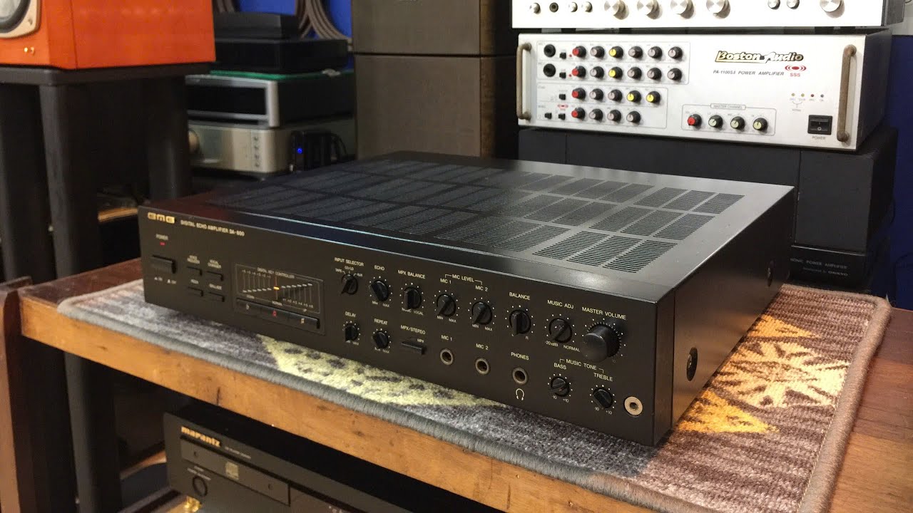 Amply nghe nhạc,hát Karaoke gia đình BMB DA-600,hàng Japan,điện 220V ...